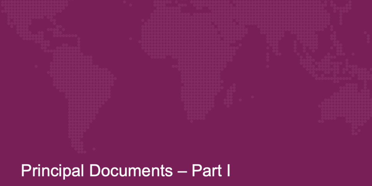 Documentación oficial para la reunión, Asamblea General de la ACI de 29 ...